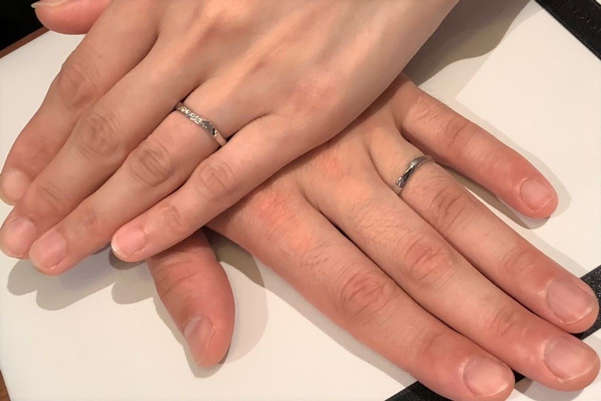 T.I様＆M.T様【BIJOUPIKO(ビジュピコ)】【福井店】素敵な指輪に出会えまし…｜ 結婚指輪・婚約指輪の口コミならRingraph