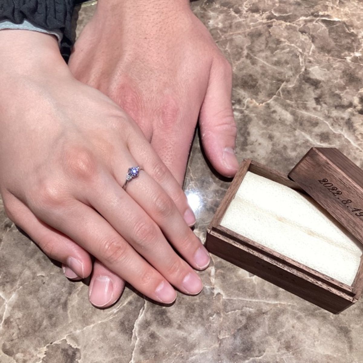 M様＆Y様【BIJOUPIKO(ビジュピコ)】【長野店】素敵な指輪をありがとうござ…｜ 結婚指輪・婚約指輪の口コミならRingraph