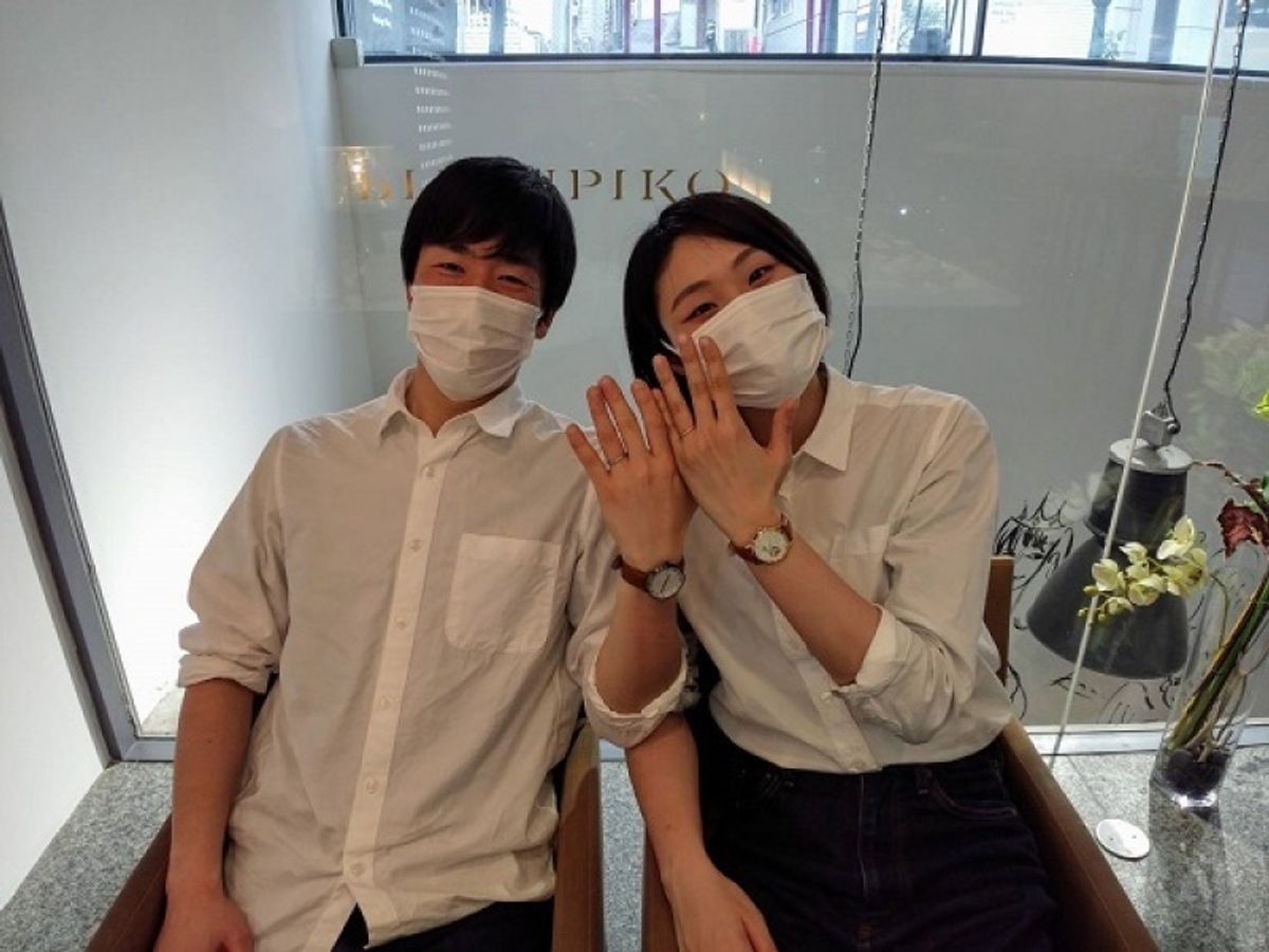 【T様&S様】【神戸店】大満足の指輪選びができました。BIJOUPIKO(ビジュピコ)｜Ringraph(リングラフ)