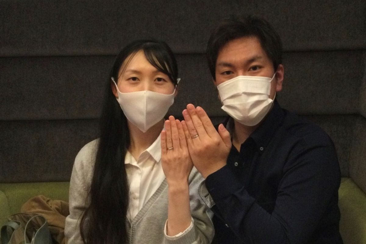 K様&S様【BIJOUPIKO(ビジュピコ)】【福井店】ついに探し求めていた物…｜ 結婚指輪・婚約指輪の口コミならRingraph