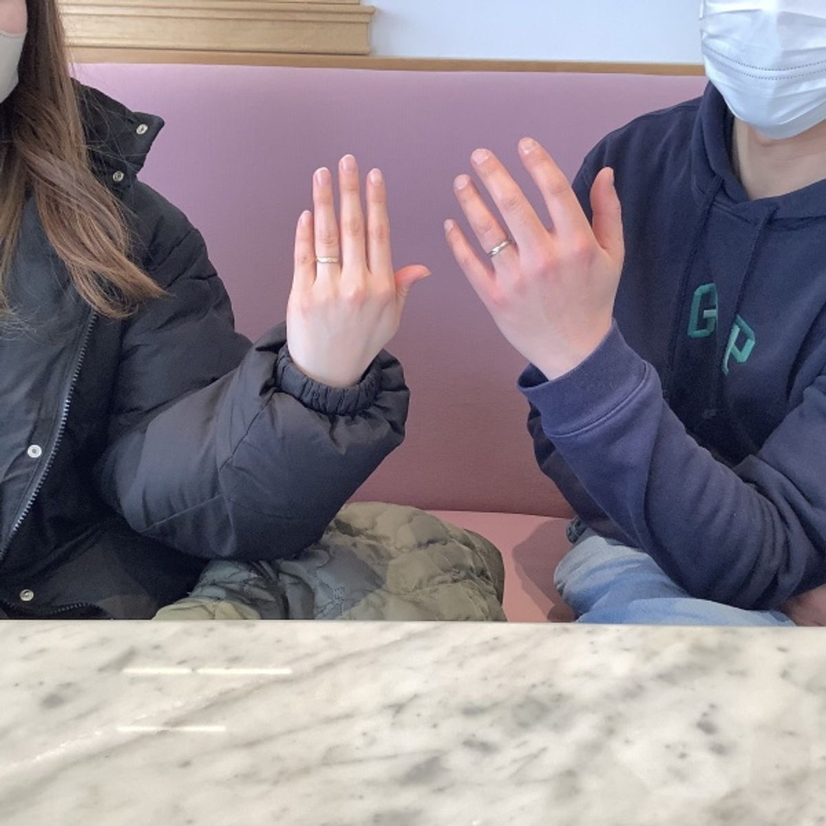 K様♡S様【BIJOUPIKO(ビジュピコ)】【松本店】満足のいく指輪に出会えた！｜ 結婚指輪・婚約指輪の口コミならRingraph