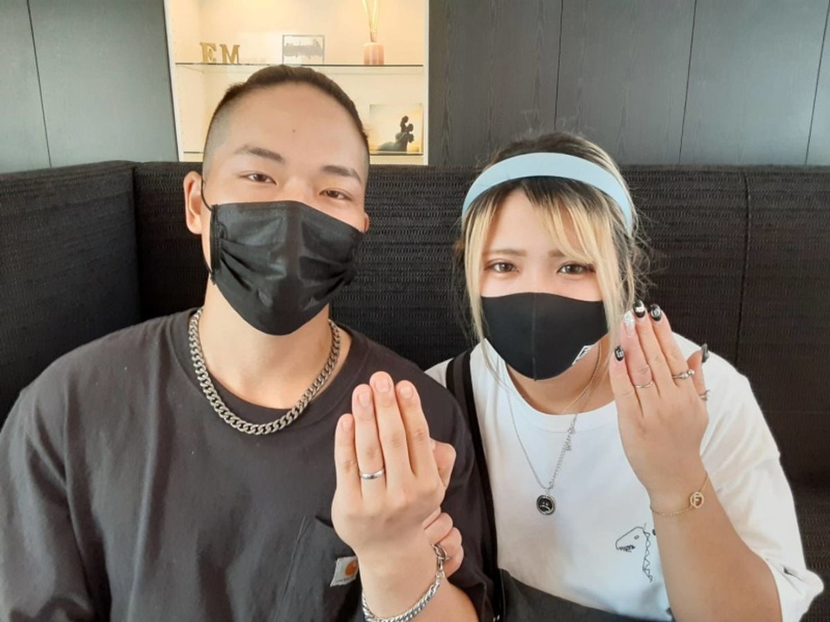 【S様＆M様】【神戸店】とても親切BIJOUPIKO(ビジュピコ)｜Ringraph(リングラフ)