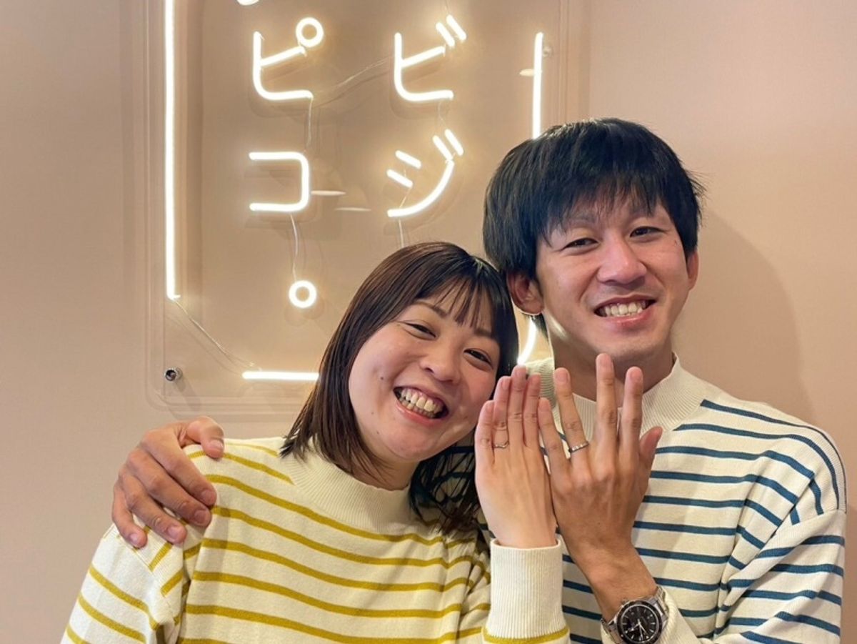 Y様＆S様【BIJOUPIKO(ビジュピコ)】【ビジュピコ鳥取店】2人が気に入る指…｜ 結婚指輪・婚約指輪の口コミならRingraph