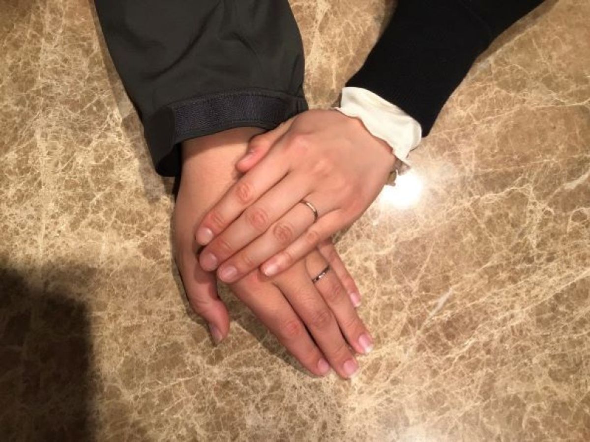 S様＆M様【BIJOUPIKO(ビジュピコ)】【大阪店】満足する指輪と出会う事が出…｜ 結婚指輪・婚約指輪の口コミならRingraph