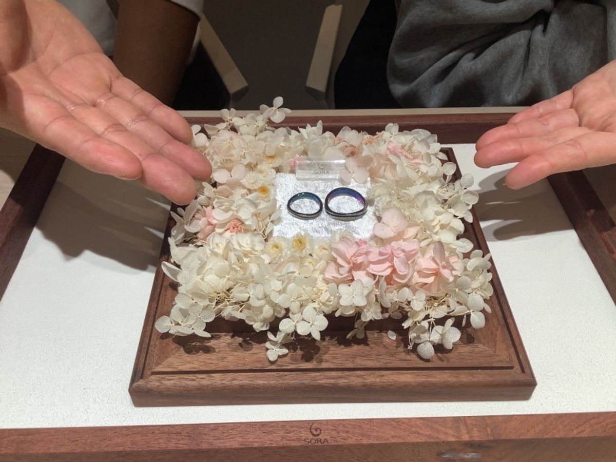M様＆M様【BIJOUPIKO(ビジュピコ)】【宮崎店】色が素敵｜ 結婚指輪・婚約指輪の口コミならRingraph