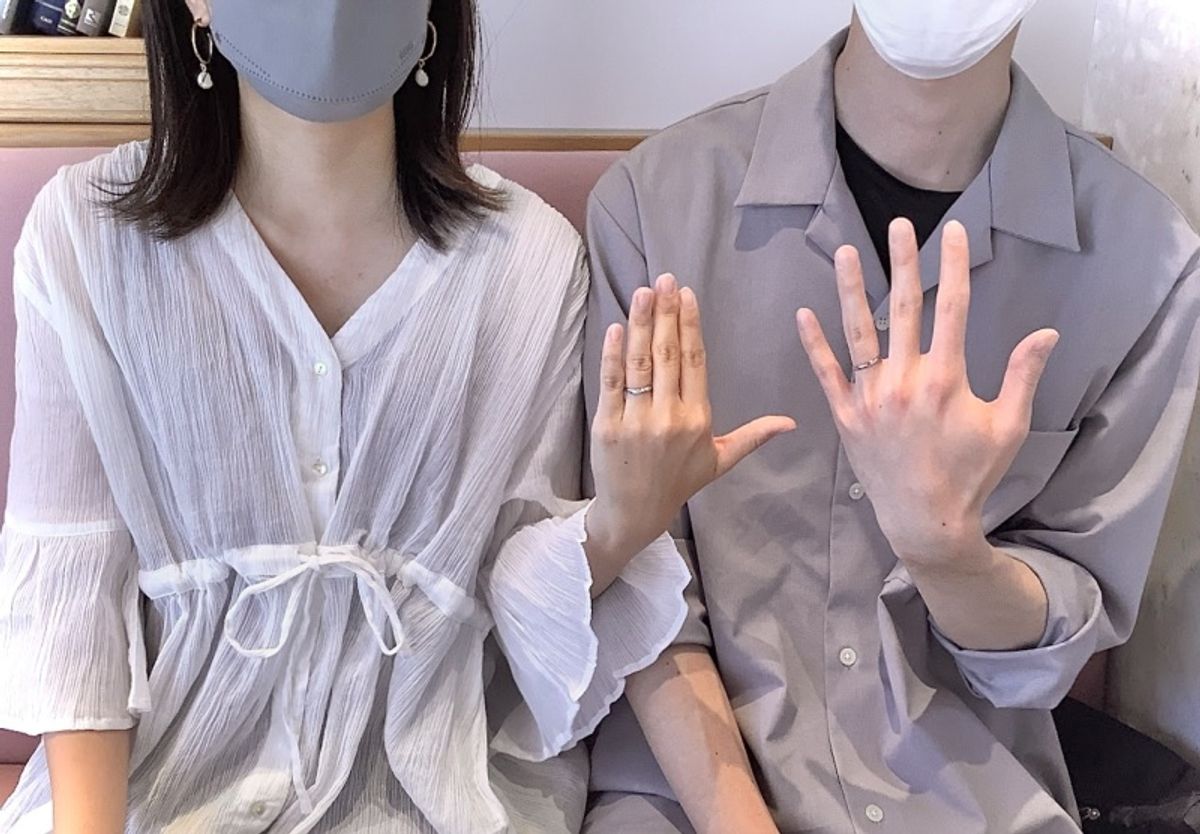 Y様♡A様【BIJOUPIKO(ビジュピコ)】【松本店】楽しく選ぶことが出来ました♪｜ 結婚指輪・婚約指輪の口コミならRingraph