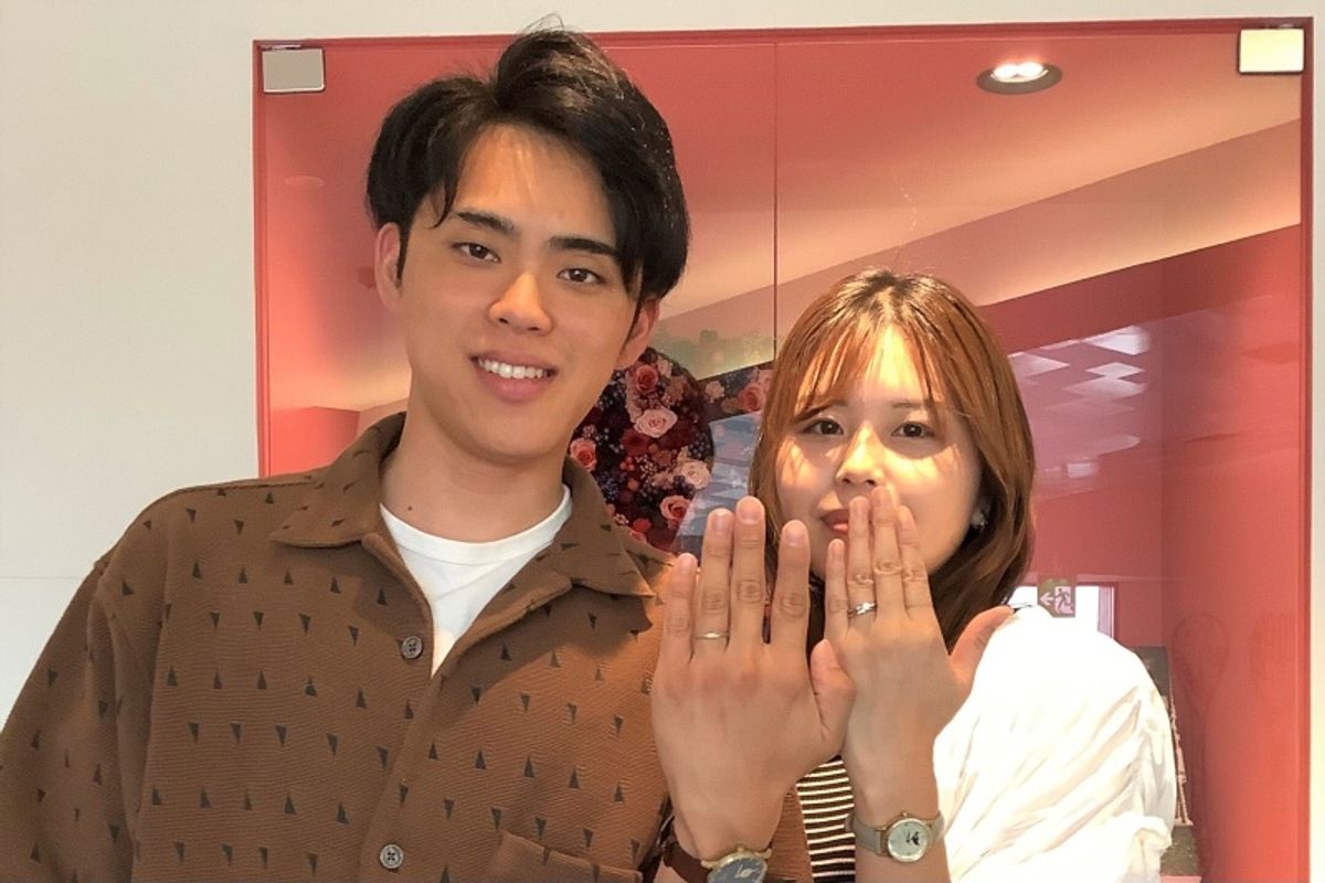 M様＆T様【BIJOUPIKO(ビジュピコ)】【福井店】ビジュピコで選んでよかった…｜ 結婚指輪・婚約指輪の口コミならRingraph