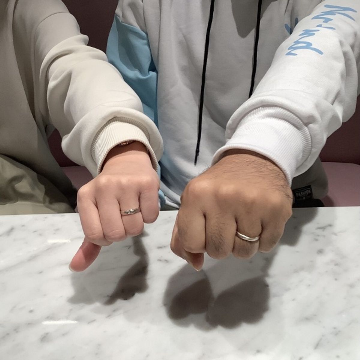 S様♡M様【BIJOUPIKO(ビジュピコ)】【松本店】とても品揃えが良くて&hellip…｜ 結婚指輪・婚約指輪の口コミならRingraph