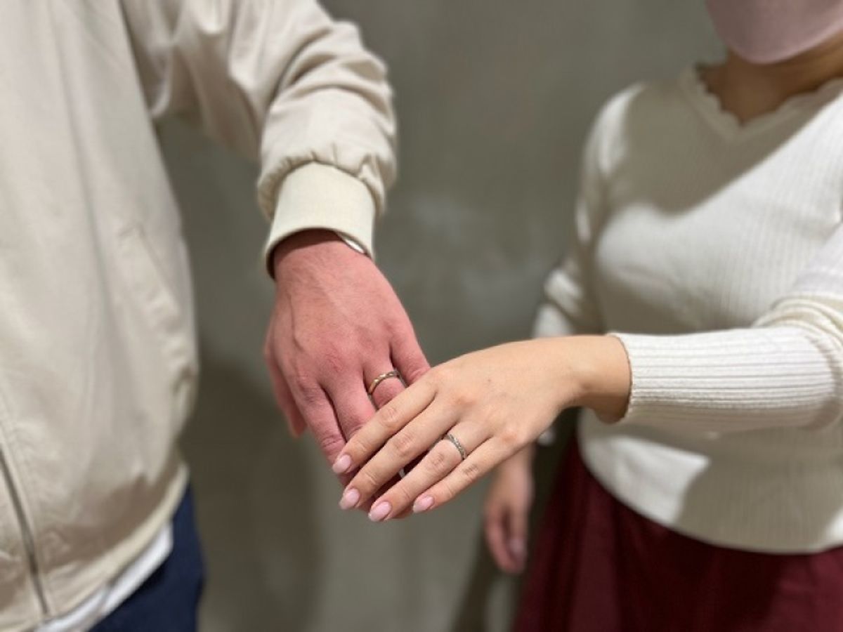 R.K様＆R.Y様【BIJOUPIKO(ビジュピコ)】【なんばパークス店】とても気に入…｜ 結婚指輪・婚約指輪の口コミならRingraph