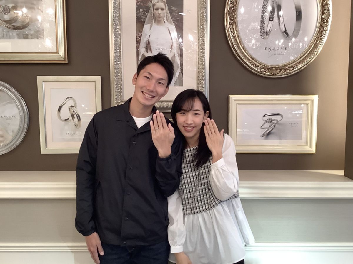 T様 K様【BIJOUPIKO(ビジュピコ)】【金沢店】ありがとうございます♡｜ 結婚指輪・婚約指輪の口コミならRingraph