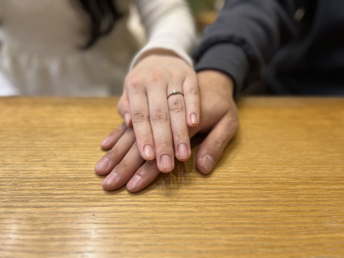 Y.N様＆S.Y様【BIJOUPIKO(ビジュピコ)】【なんばパークス店】すごく満足で…｜ 結婚指輪・婚約指輪の口コミならRingraph