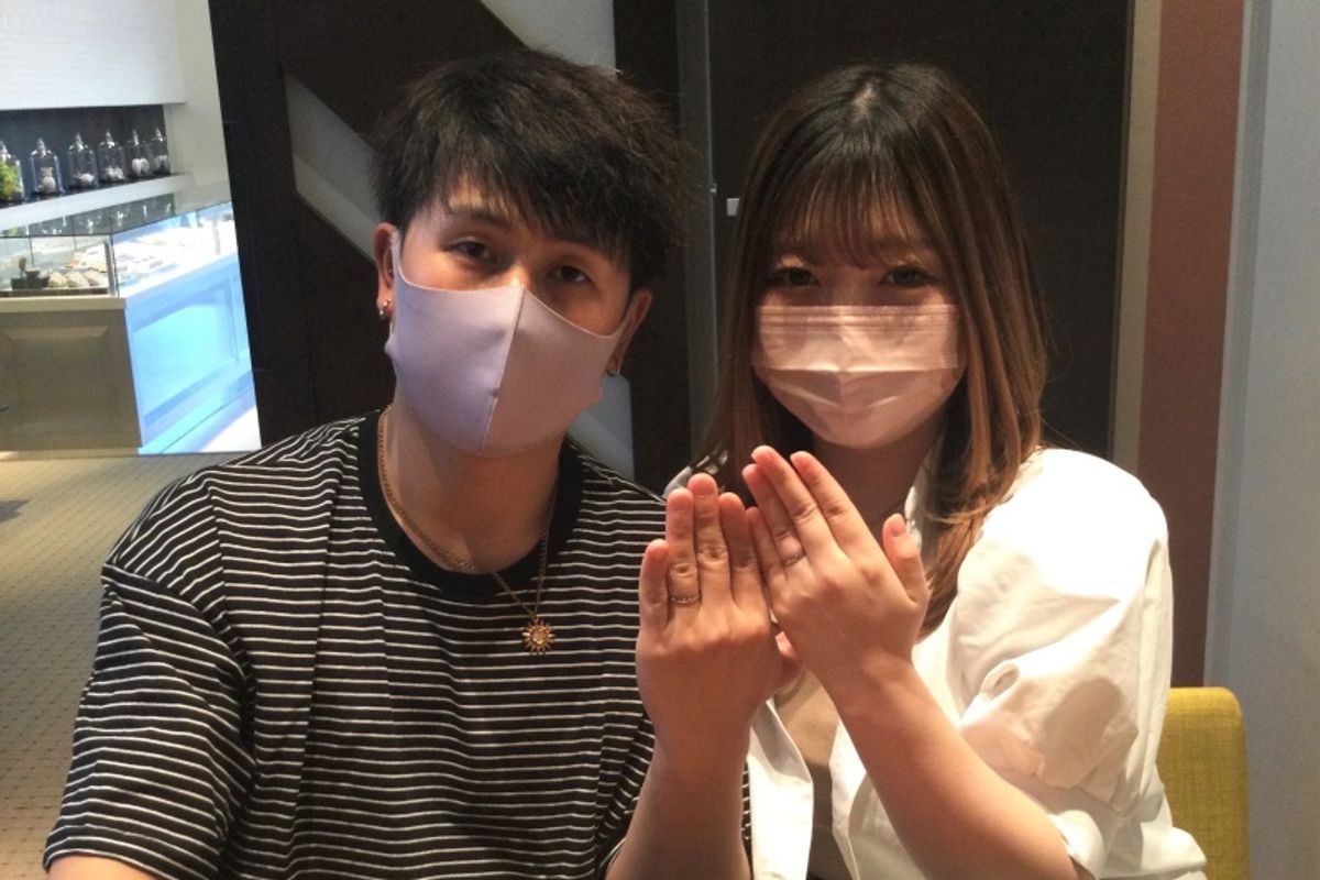 【S様＆N様】【福井店】丁寧な対応ありがとうございましたBIJOUPIKO(ビジュピコ)｜Ringraph