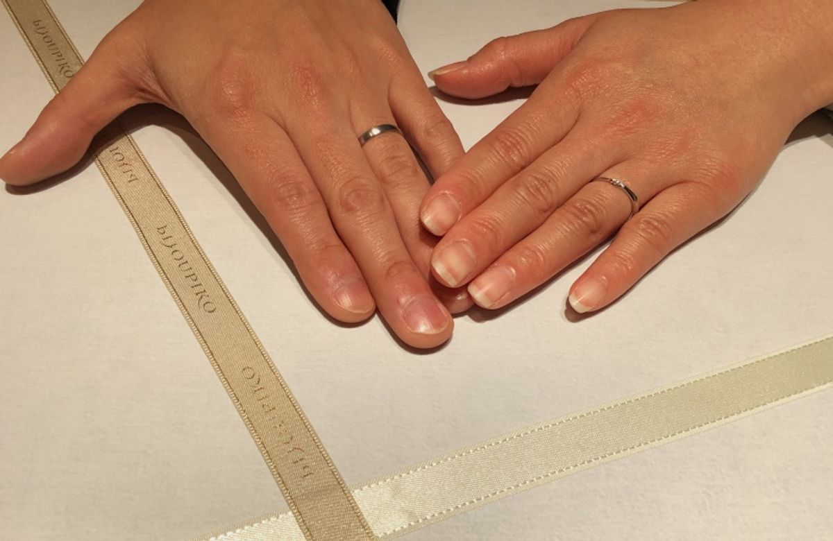 H様＆M様【BIJOUPIKO(ビジュピコ)】【宮崎店】可愛い指輪｜ 結婚指輪・婚約指輪の口コミならRingraph