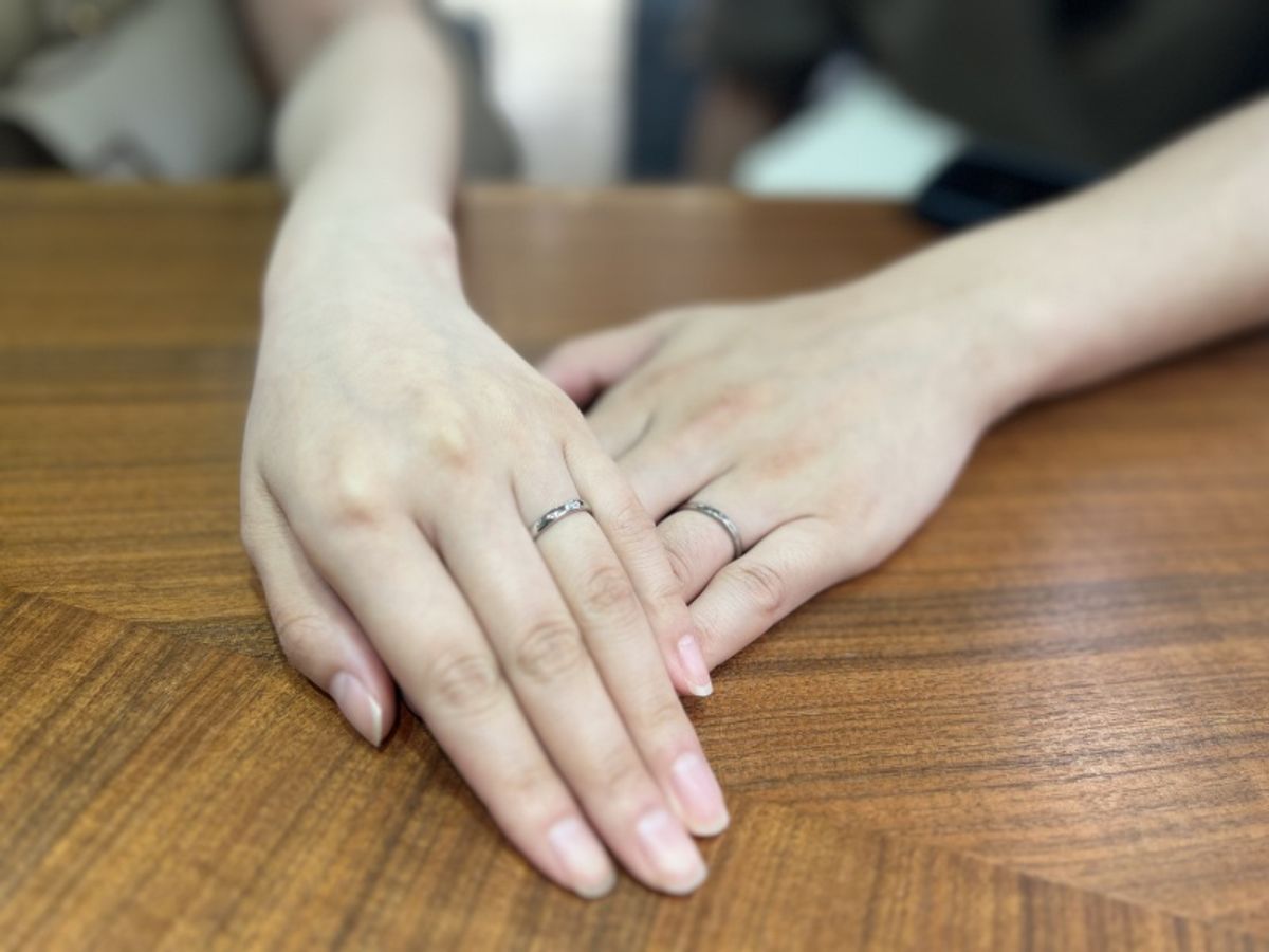 T.K様＆Y.T様【BIJOUPIKO(ビジュピコ)】【なんばパークス店】気に入ったリ…｜ 結婚指輪・婚約指輪の口コミならRingraph