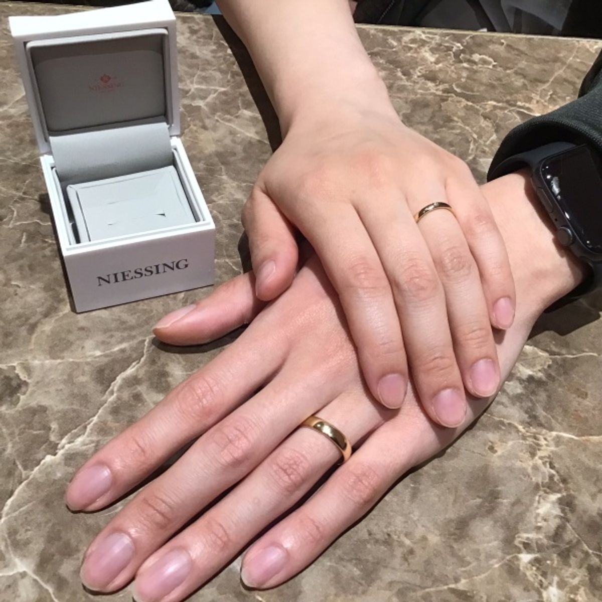 T様＆K様【BIJOUPIKO(ビジュピコ)】【長野店】楽しく選べました！！｜ 結婚指輪・婚約指輪の口コミならRingraph