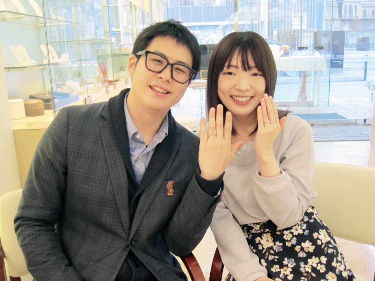 【M夫妻】「最高の贈り物をありがとう。」COLANY(コラニー)｜Ringraph(リングラフ)