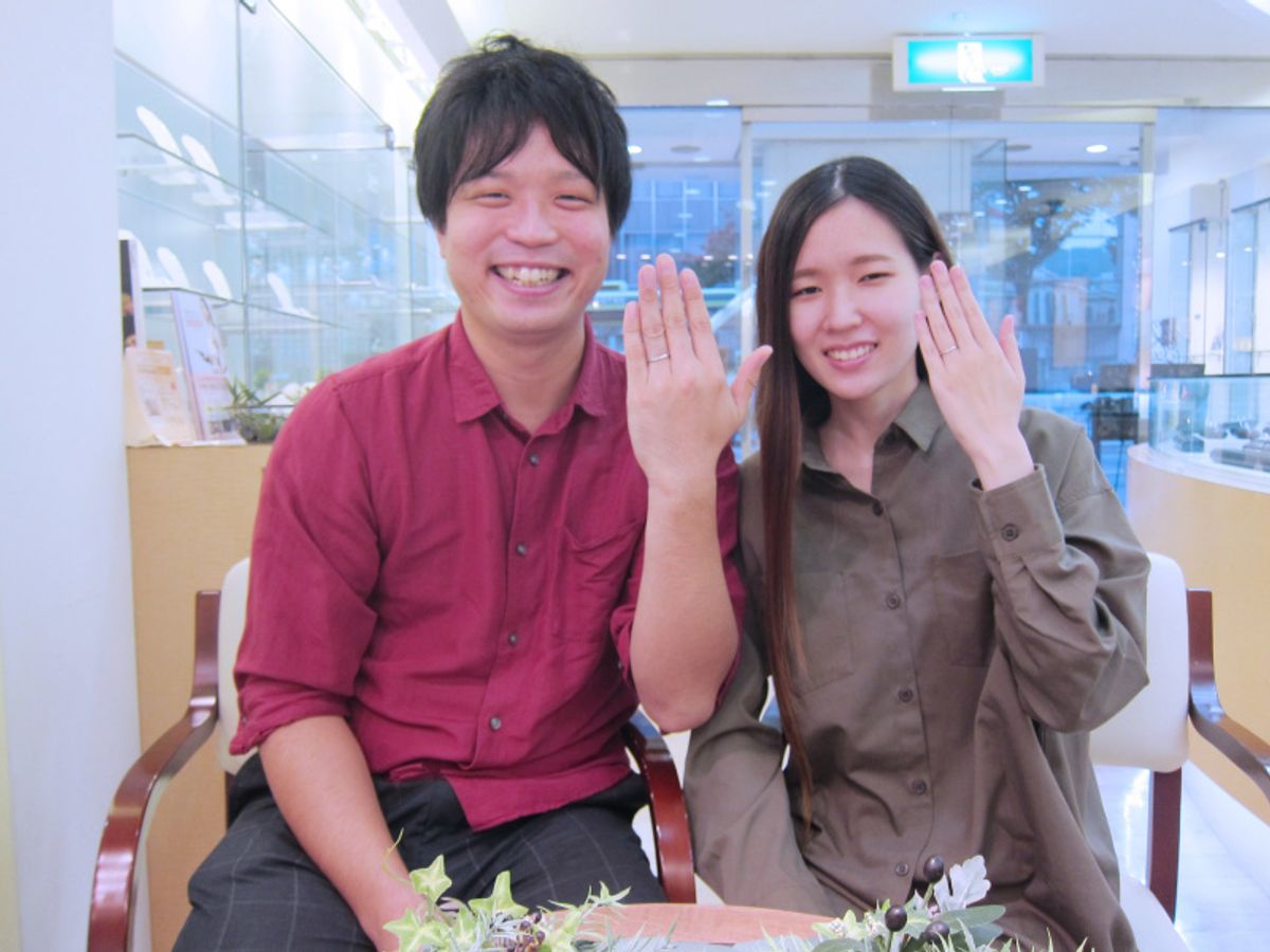 I夫妻【COLANY(コラニー)】「より理想的な指輪に出会うことができました。…｜ 結婚指輪・婚約指輪の口コミならRingraph