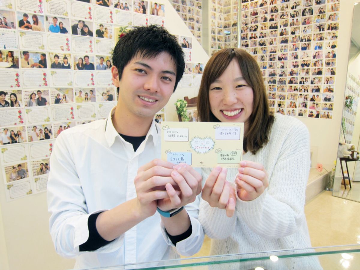 K夫妻【COLANY(コラニー)】「お店に伺った時からここにしようと心に決めて…｜ 結婚指輪・婚約指輪の口コミならRingraph
