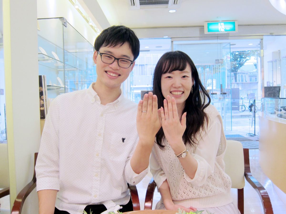 K夫妻【COLANY(コラニー)】「私たちの指輪探しのテーマは、つけ心地とデザ…｜ 結婚指輪・婚約指輪の口コミならRingraph