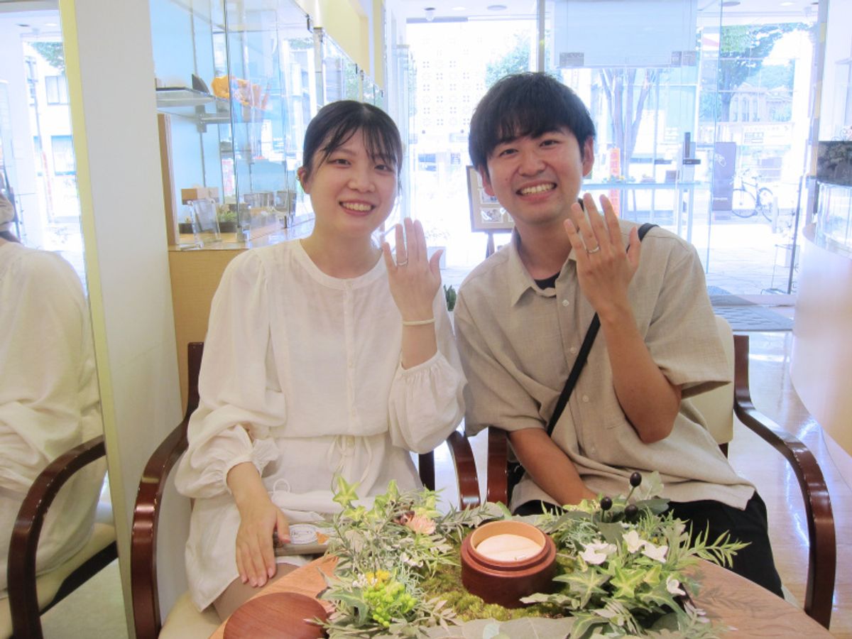 K＆Hさん【COLANY(コラニー)】「これからずっとつけていたい！と思える指…｜ 結婚指輪・婚約指輪の口コミならRingraph