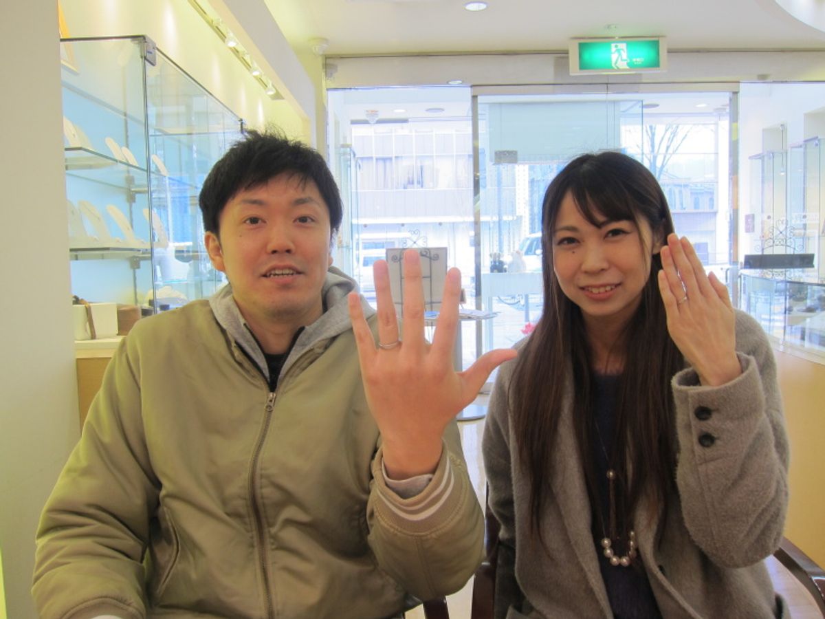 S夫妻【COLANY(コラニー)】「安心してお願いする事が出来ました。」｜ 結婚指輪・婚約指輪の口コミならRingraph