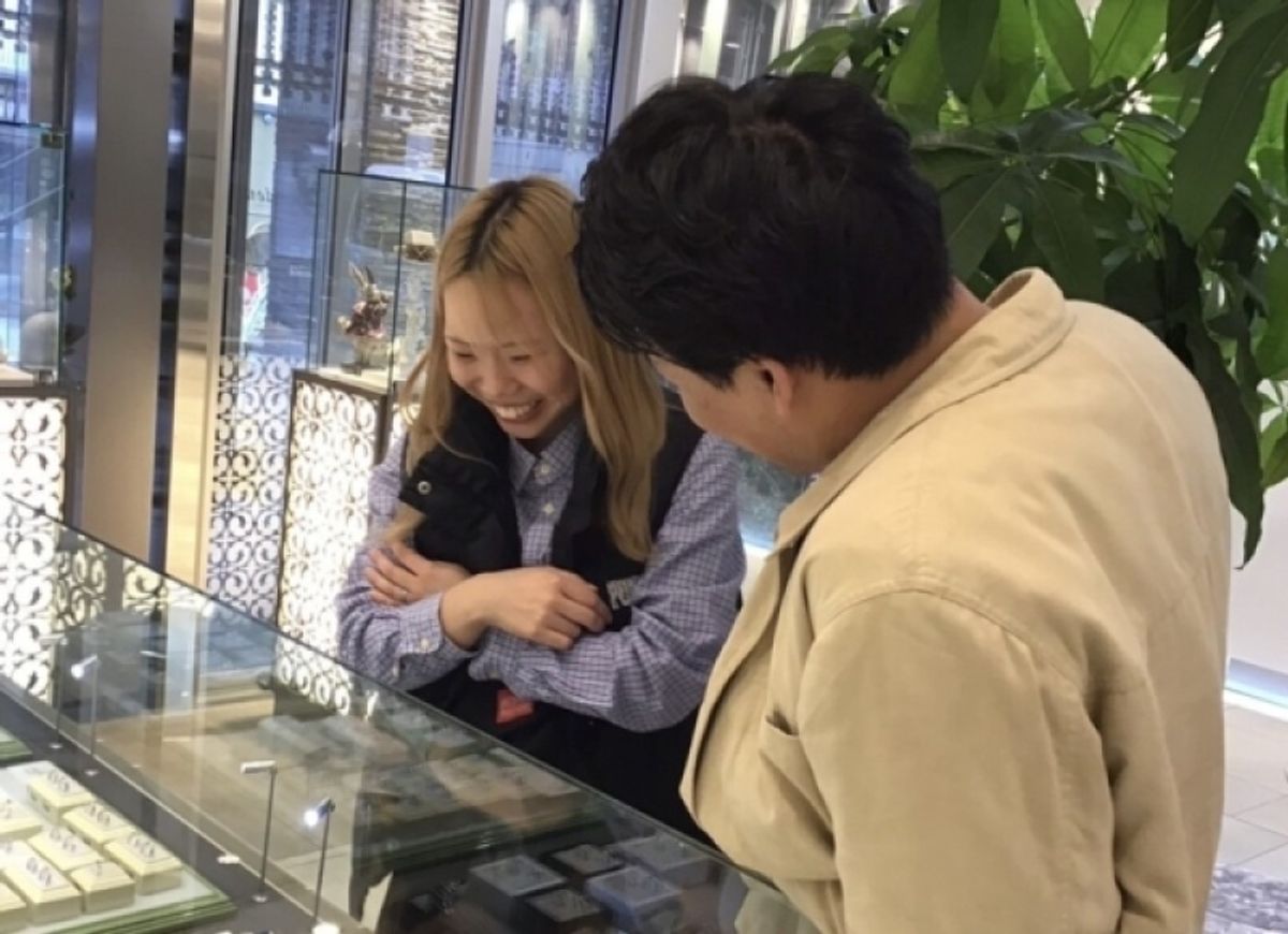 T.Y様＆R様【garden(ガーデン)】大阪府大阪市 FISCHERの結婚指輪をご成約…｜ 結婚指輪・婚約指輪の口コミならRingraph