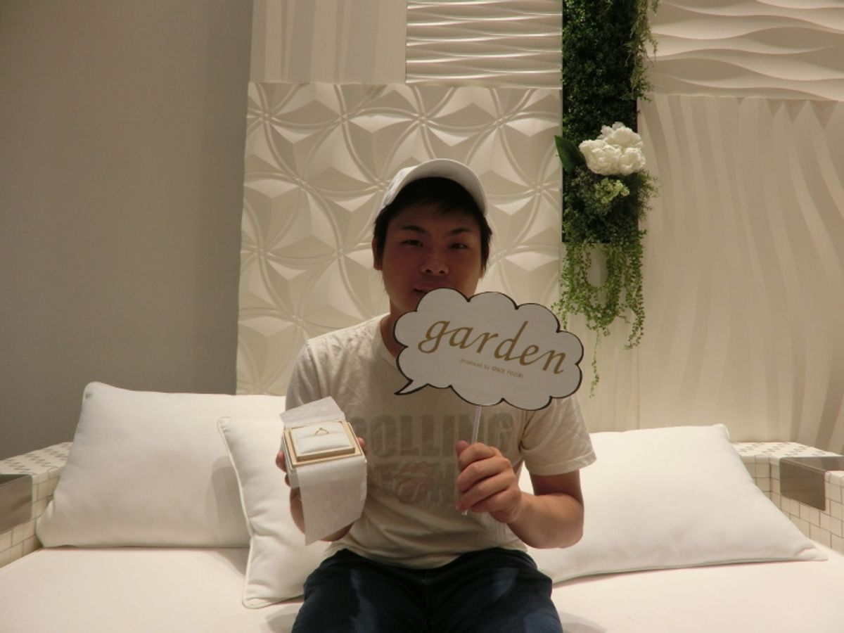 O様＆K様【garden(ガーデン)】感動しかありません。｜ 結婚指輪・婚約指輪の口コミならRingraph