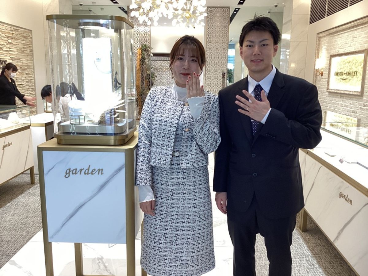 SGHTK【garden(ガーデン)】滋賀県 手作り結婚指輪gardenハンドメイドを作…｜ 結婚指輪・婚約指輪の口コミならRingraph