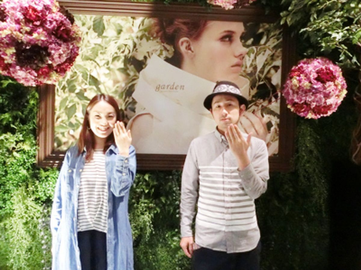 【K様&S様】♡お洒落なお二人様にピッタリのアンティーク調のリング♡garden(ガーデン)｜Ringraph(リングラフ)