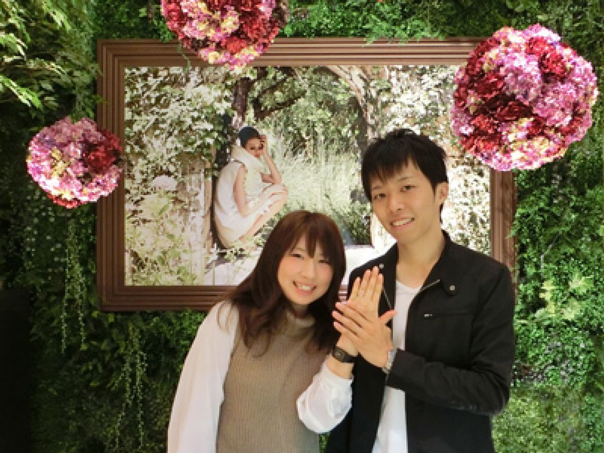 【H様&M様】♡とてもキレイで満足です！のお言葉頂きました♡garden(ガーデン)｜Ringraph(リングラフ)