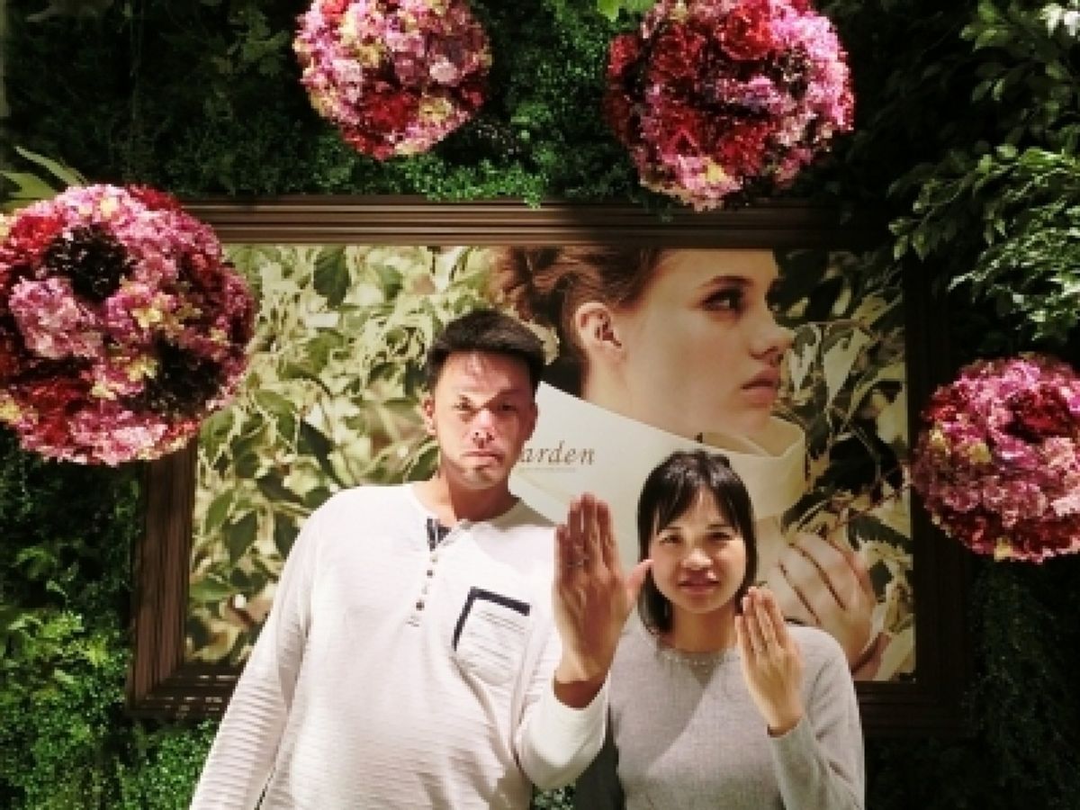 【S様夫妻】ありがとうございました！garden(ガーデン)｜Ringraph(リングラフ)