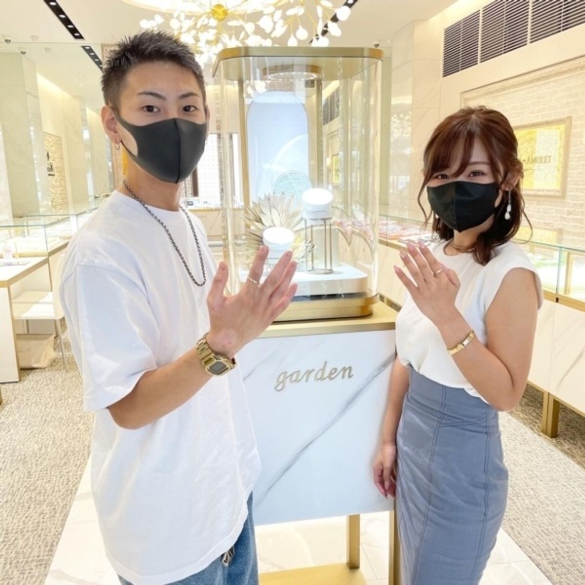 G【garden(ガーデン)】岐阜県 ハンドメイド指輪を作成頂きました｜ 結婚指輪・婚約指輪の口コミならRingraph