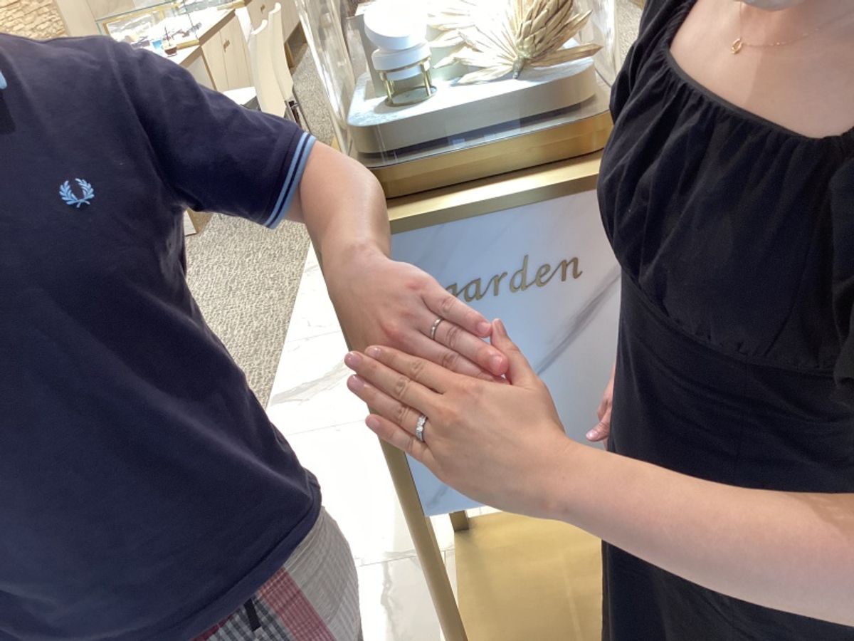 HETFRK【garden(ガーデン)】福井県敦賀市 鍛造のシンプルリングと鍛造のフ…｜ 結婚指輪・婚約指輪の口コミならRingraph