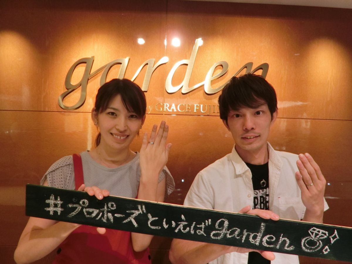 【S様＆T様】キラキラgarden(ガーデン)｜Ringraph(リングラフ)