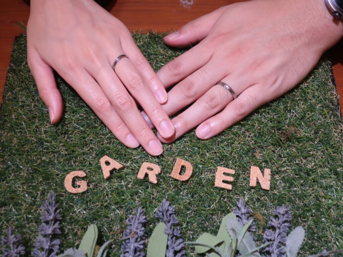K様＆Y様【garden(ガーデン)】兵庫県川西市 フィッシャーの結婚指輪をご…｜ 結婚指輪・婚約指輪の口コミならRingraph