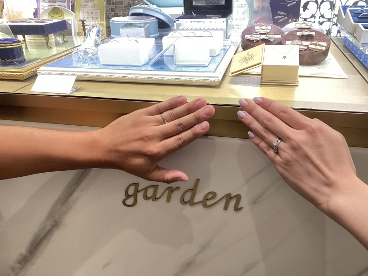 KDSKK【garden(ガーデン)】京都市 20周年を迎えたディズニーシンデレラの…｜ 結婚指輪・婚約指輪の口コミならRingraph