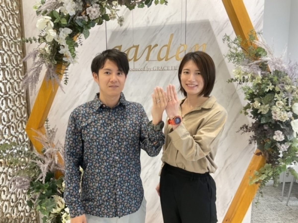 S【garden(ガーデン)】京都市左京区・大阪摂津市 スイスの鍛造ブランドマ…｜ 結婚指輪・婚約指輪の口コミならRingraph