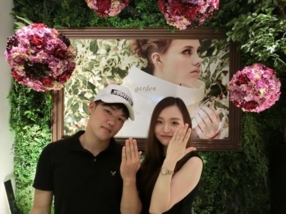 【S夫妻】種類が多くて選びやすくて、お気に入りの物を見つけられました。garden(ガーデン)｜Ringraph