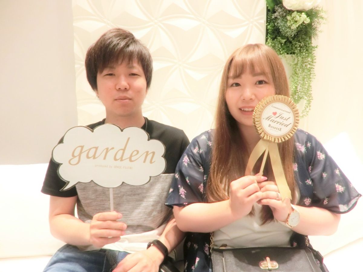 【M様＆S様】大満足です！！！garden(ガーデン)｜Ringraph(リングラフ)