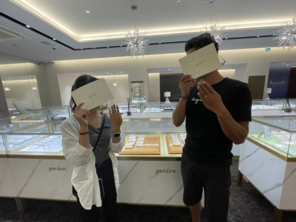 SHM【garden(ガーデン)】滋賀県 ハワイアンジュエリーで鍛造ブランドマイ…｜ 結婚指輪・婚約指輪の口コミならRingraph