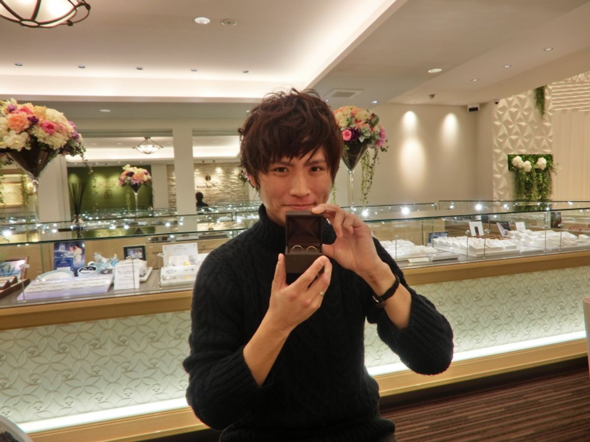 【G様＆M様】丁寧に対応して頂いてとても助かりました。garden(ガーデン)｜Ringraph(リングラフ)