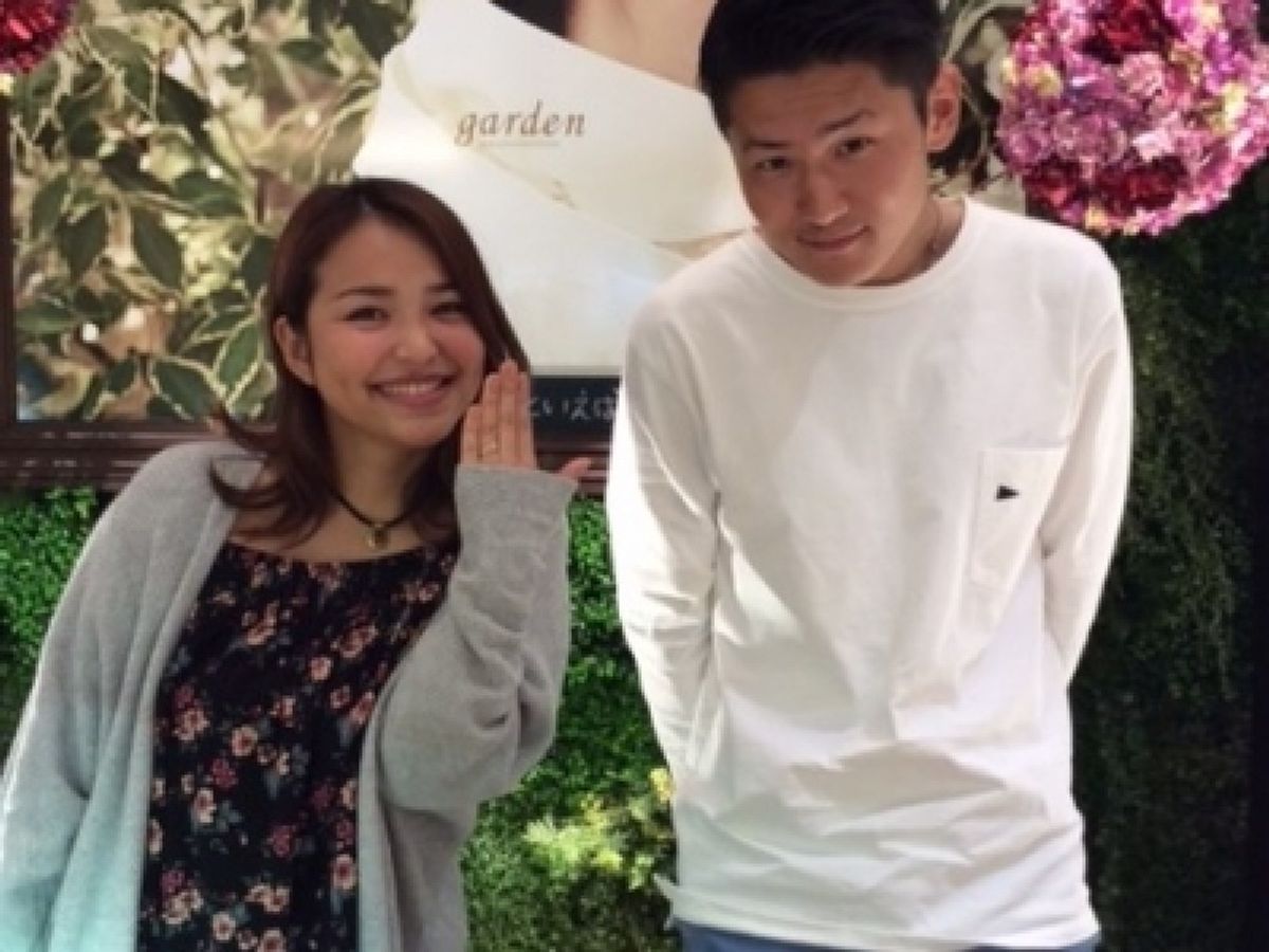 【E様＆K様】心斎橋店を選んで良かったですgarden(ガーデン)｜Ringraph(リングラフ)