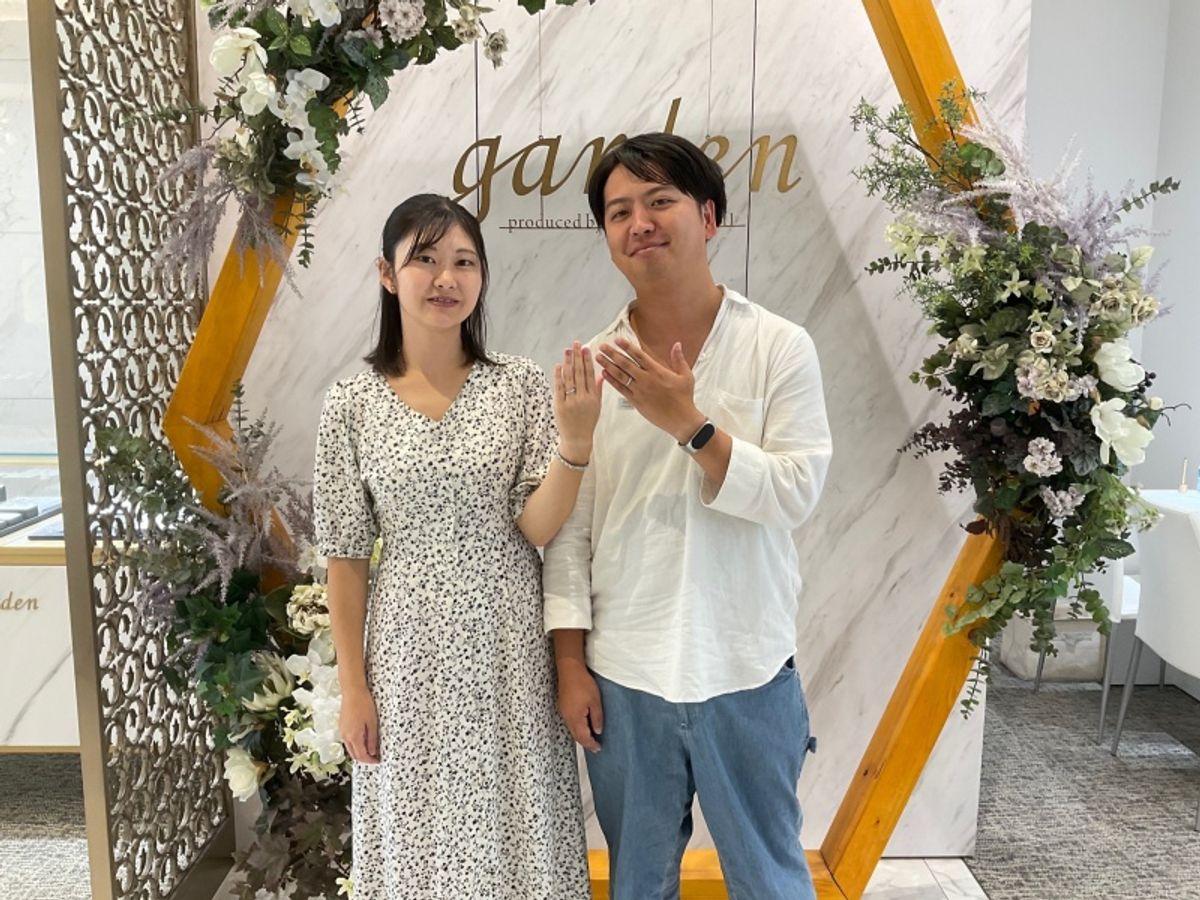 HKTNF【garden(ガーデン)】兵庫県川西市・東京都練馬区 ロードオブザリン…｜ 結婚指輪・婚約指輪の口コミならRingraph