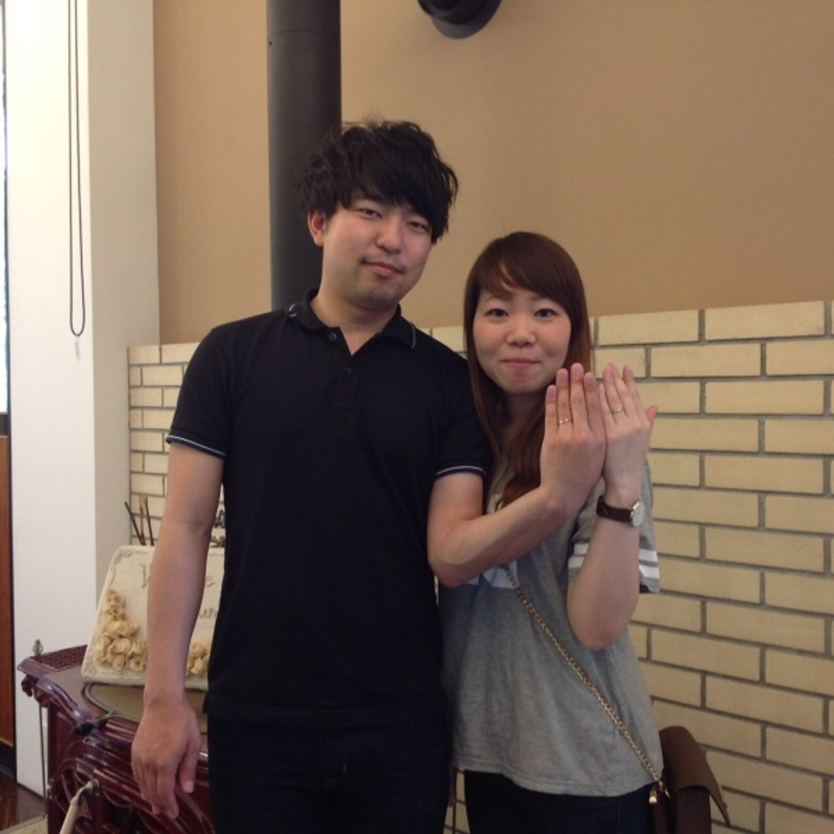 【H様＆M様】ステキな指輪ありがとうございました。garden(ガーデン)｜Ringraph(リングラフ)