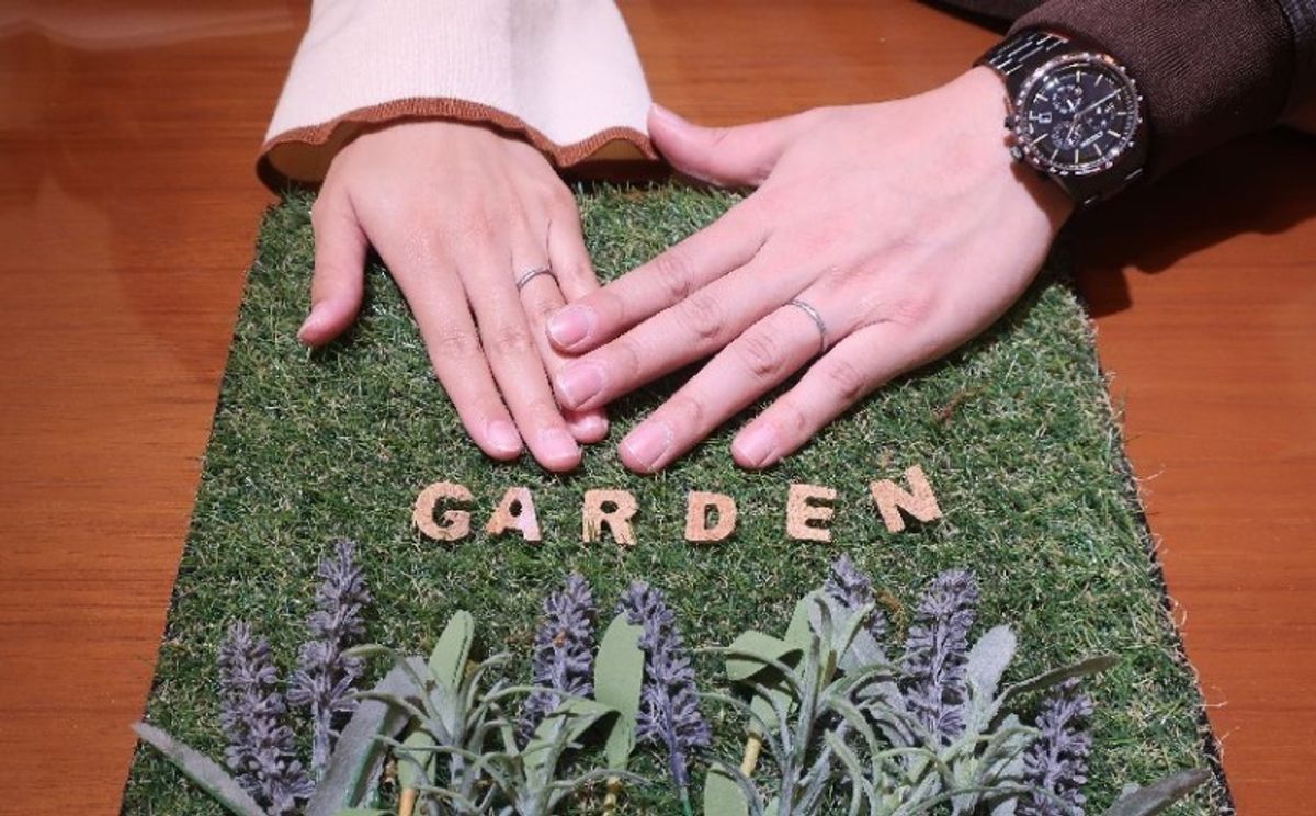 S&M【garden(ガーデン)】大阪市北区 ドイツの鍛造ブランドFISCHERの結…｜ 結婚指輪・婚約指輪の口コミならRingraph