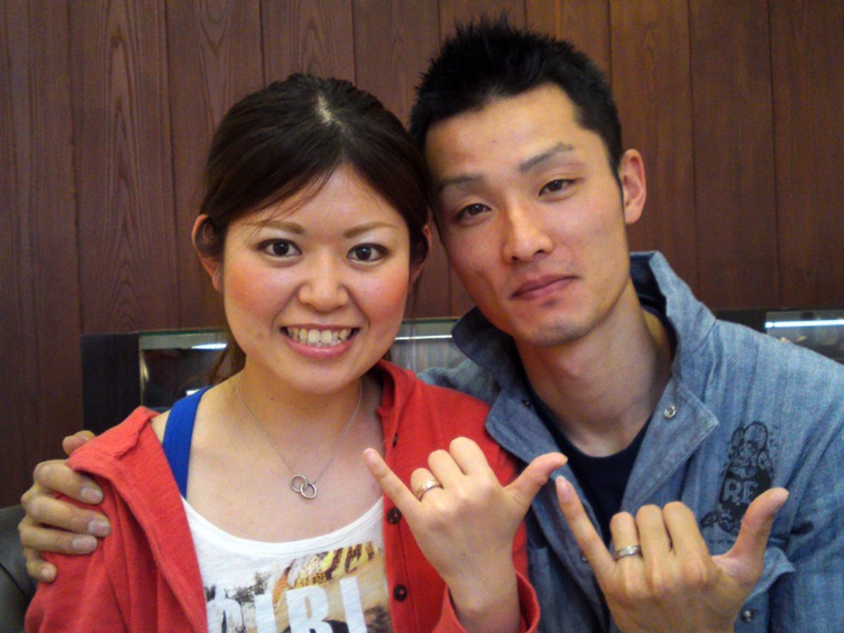 せっきん様 やっちゃん様【Makana(マカナ)】セミオーダーで個性が出せる｜ 結婚指輪・婚約指輪の口コミならRingraph