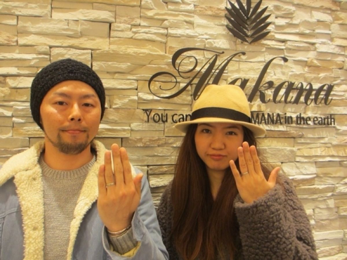HKSM【Makana(マカナ)】とても納得のいくものでした！｜ 結婚指輪・婚約指輪の口コミならRingraph