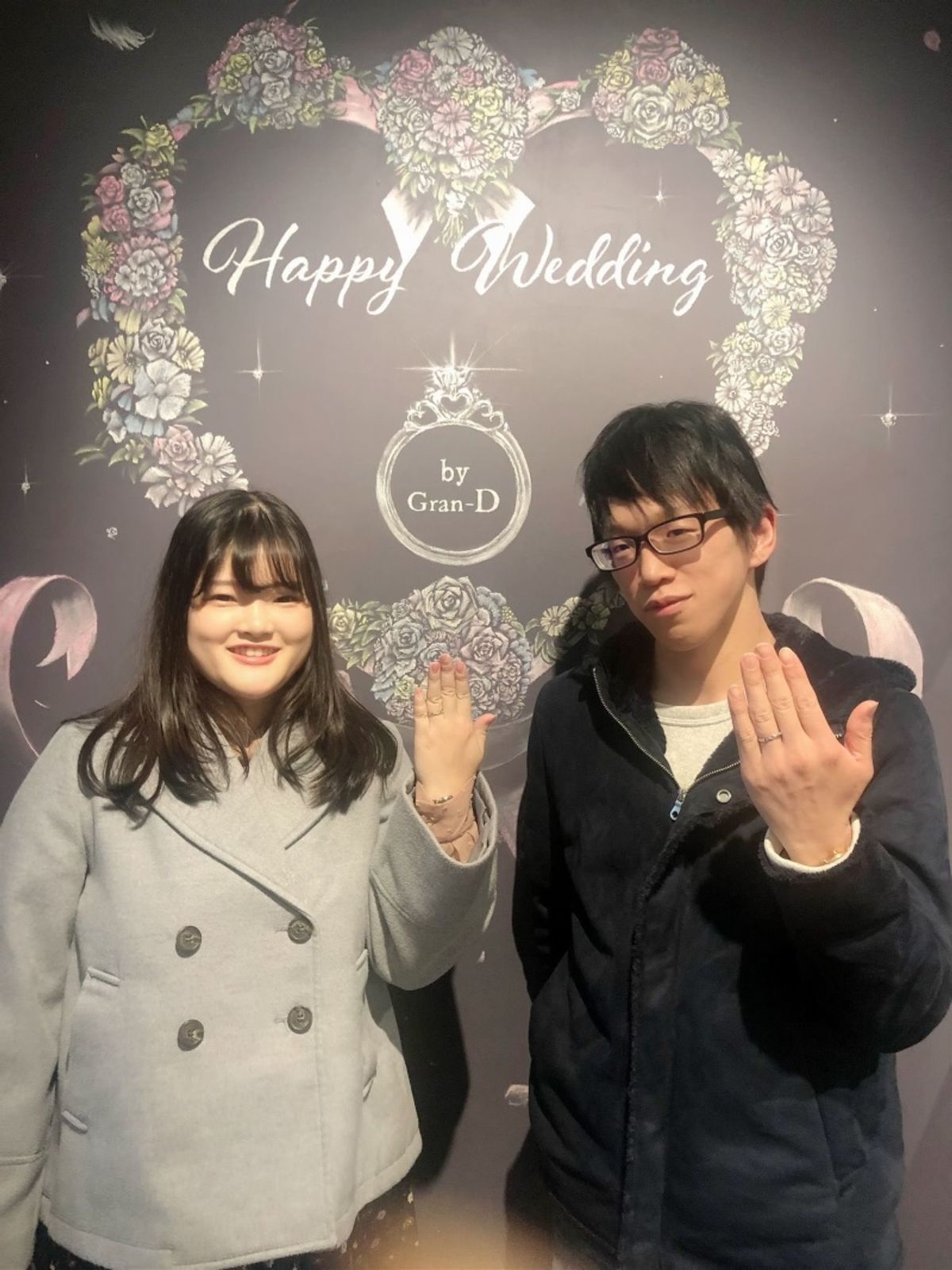 【M様夫妻】彼もひとめぼれのこのリング★Gran‐D(グランディー)｜Ringraph(リングラフ)