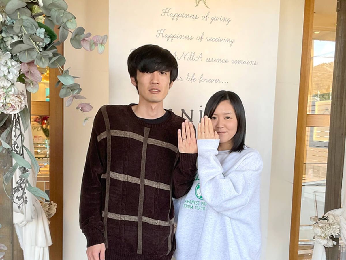 T様 K様【VANillA(ヴァニラ)】素敵な思い出の品と出会えて幸せです！｜ 結婚指輪・婚約指輪の口コミならRingraph