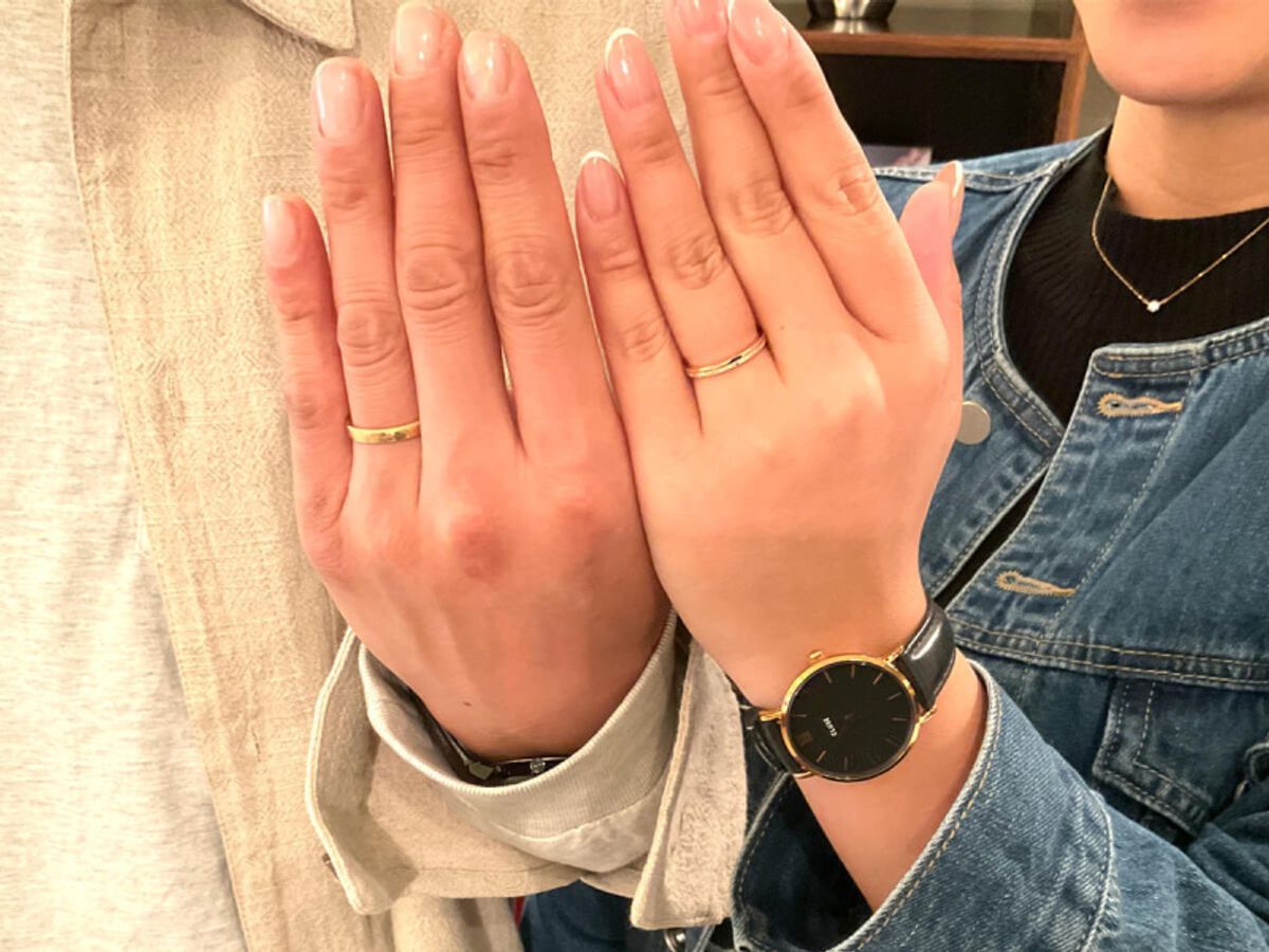 R様 H様【VANillA(ヴァニラ)】ふたりの意見が一致する素敵な指輪に出会え…｜ 結婚指輪・婚約指輪の口コミならRingraph